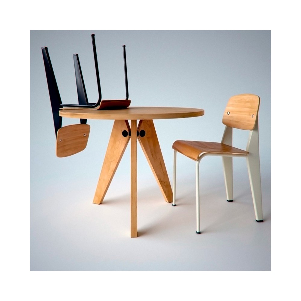 Prouve Gueridon Table (100 cm) - Dinning Table furnmod